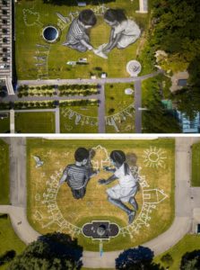 SAYPE unveils giant art piece at UN headquarters in NYC - I Support ...