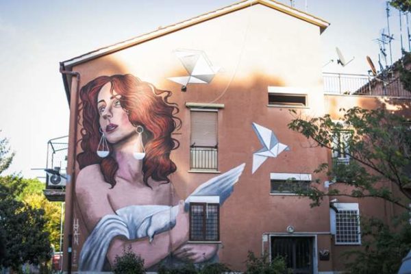 Street Art for Rights concludes Rome open-air museum - I Support Street ...